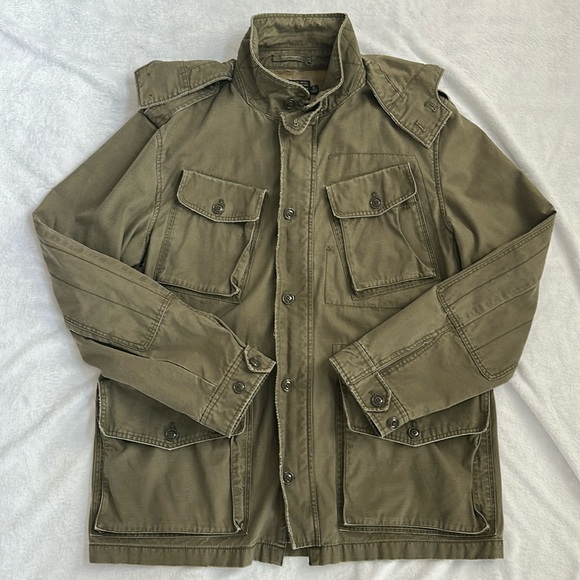 J. Crew | Jackets & Coats | J Crew Mens Outerwear Nc63 Military Style ...